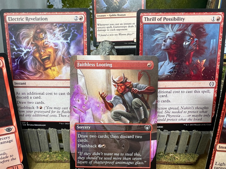 "Niv-Mizzet Parun" Red/Blue Spells & DMG Deck - Custom Commander Deck ...