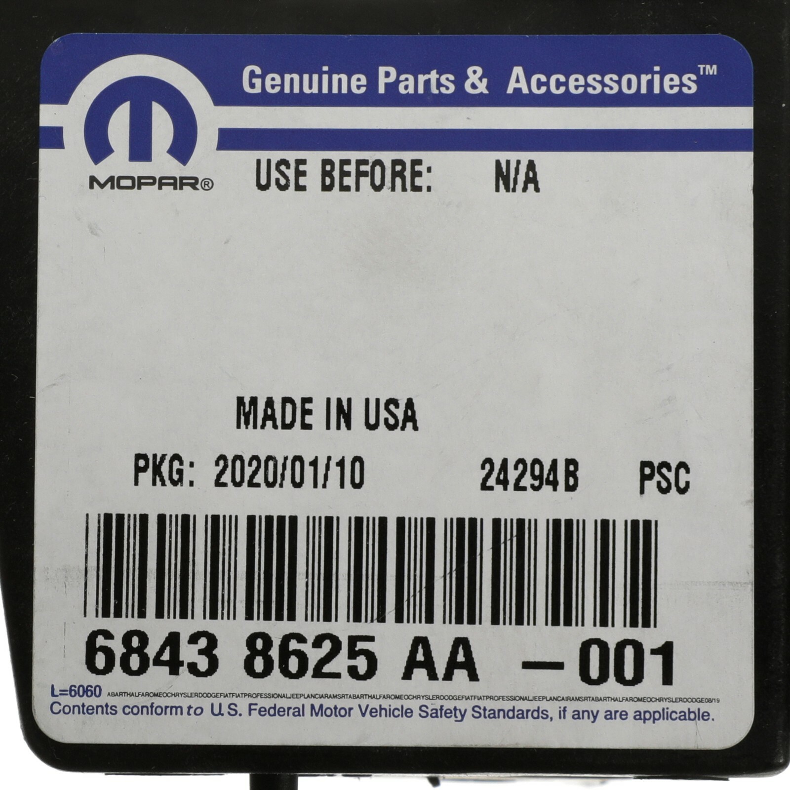 19-21 JEEP CHEROKEE COOLING MODULE SUPPORT BRACKET OEM NEW MOPAR ...