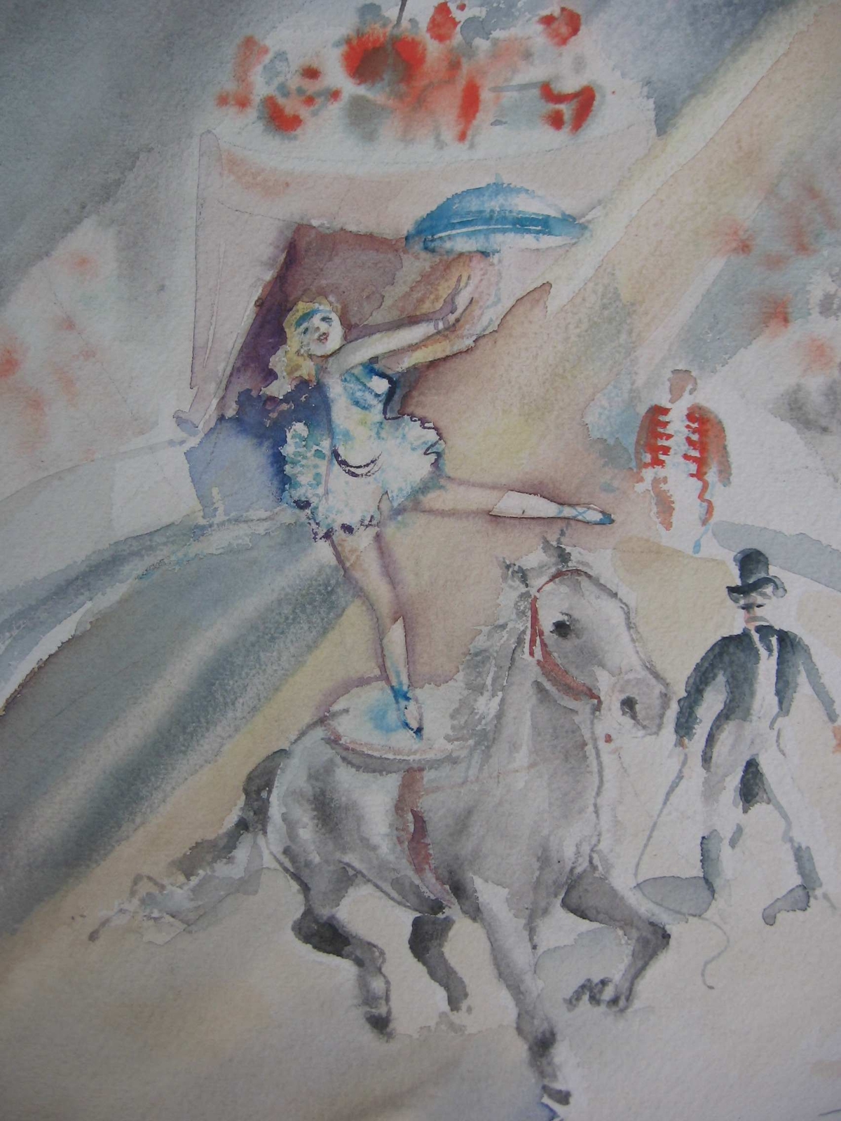 Henry Ehlers 1897-1988 ? Deutscher EXPRESSIONIST CIRCUS Pferdedressur ...