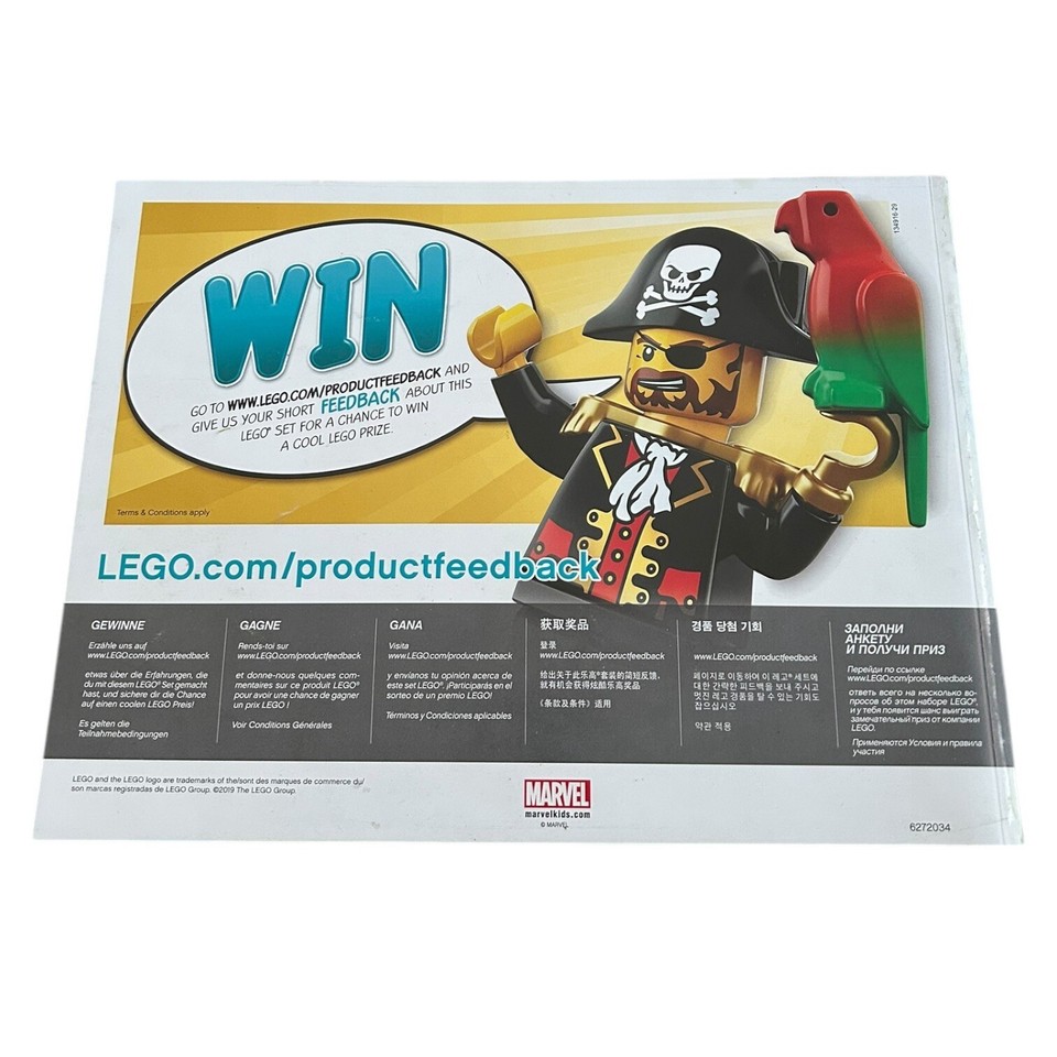 Lego Avengers 76126 Instruction Manual Only Marvel Book Directions | eBay