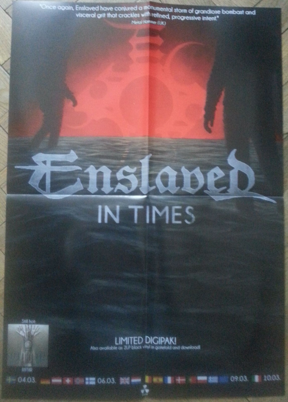 ENSLAVED POSTER !!!! Borknagar/Emperor/Bathory/Ihsahn/Windir/Opeth ...