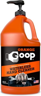 GOOP Orange Liquid with Pumice Multi-Purpose Waterless Hand Cleaner - 1 ...