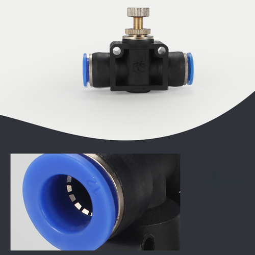 Pneumatic In Line Speed Flow Restrictor Valves Tube Hose Push-in ...