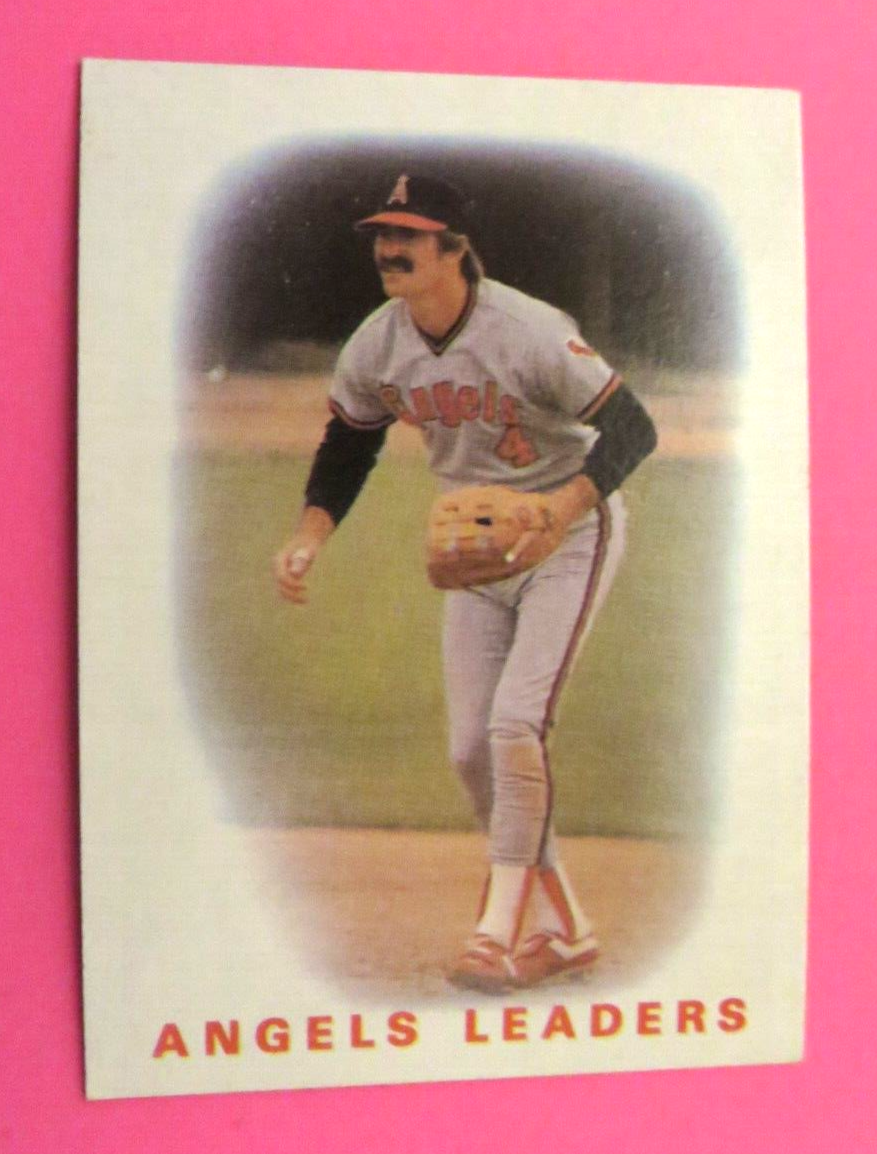 1986 Topps "Angel Leaders" California Angels - BOB GRICH | eBay