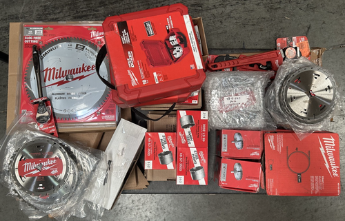 Pallet of Misc Milwaukee Items-New/Open Box Products FREIGHT SHIP - F2 ...