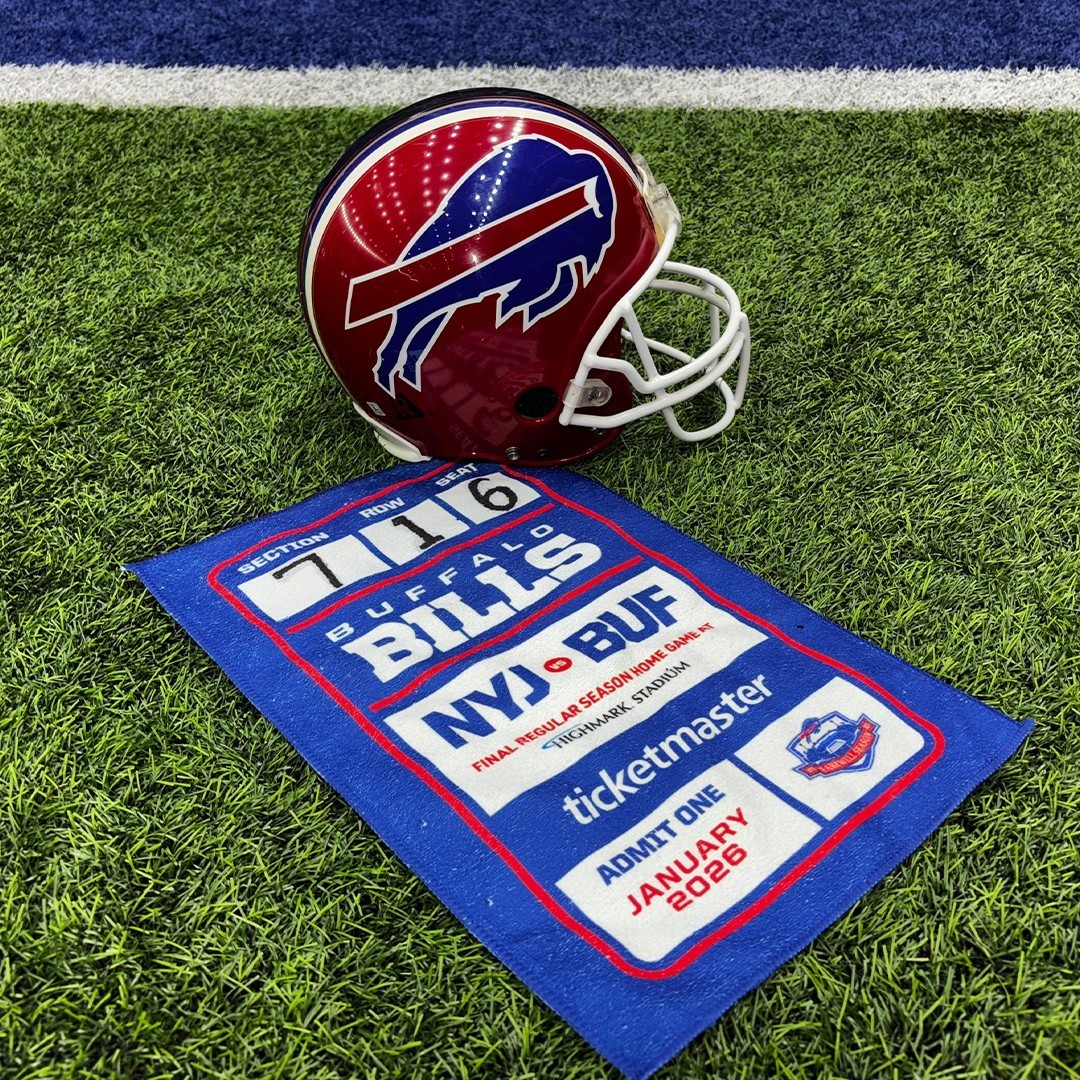 Buffalo Bills Final Game at Highmark Stadium Rally Towel Ticketmaster ...