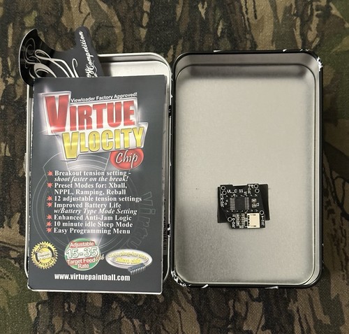 Virtue ViewLoader Vlocity Electronic Paintball Loader Board RF ...