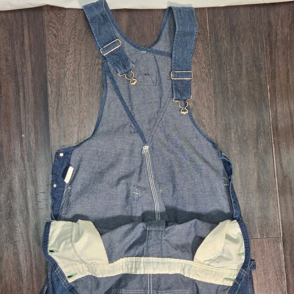 Vintage New! Washington Dee Cee Bib Overalls Mens 36x30 Deadstock W ...