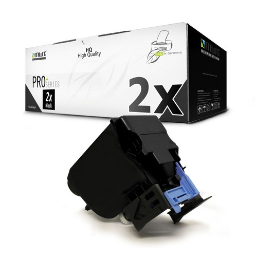 2x PRO toner black for Konica Minolta Magicolor 4750-DN 4750-EN ...