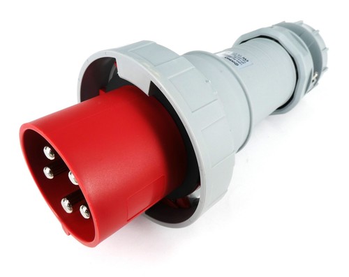 CEE FORM 5 Pin 125 Amp Extension Plug IEC309 IP67 QX1447 | eBay Australia