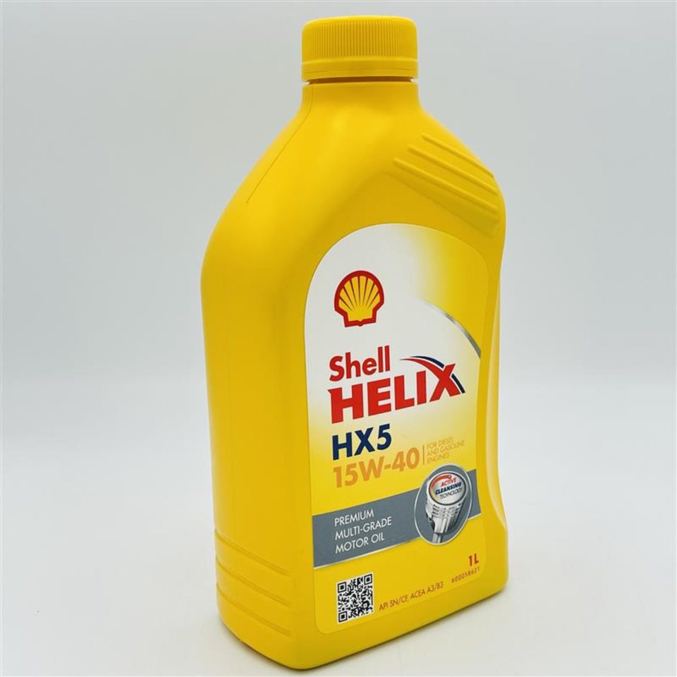 Shell Helix HX5 15W-40 Fully Synthetic ACEA A3/B3 API SN/CF Engine Oil ...