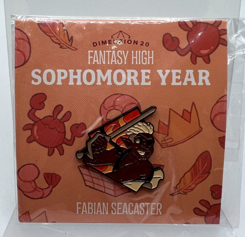 Dimension 20 Fantasy High Sophmore Year Fabian Seacaster | eBay
