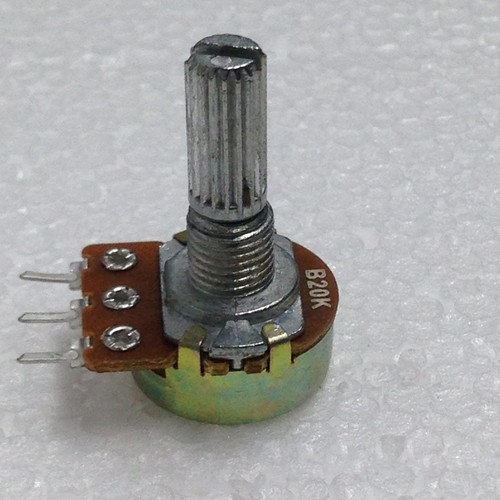 B20K 20K OHM Linear Taper Rotary Potentiometer 2 Pcs | eBay