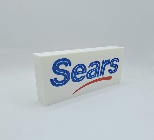 Sears Logo Sign Signage Desk Top Art | eBay