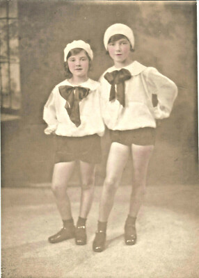 TWO YOUNG GIRLS -VAUDEVILLE TAP DANCING ACT- "KALODNY & MALONE" PHOTO ...