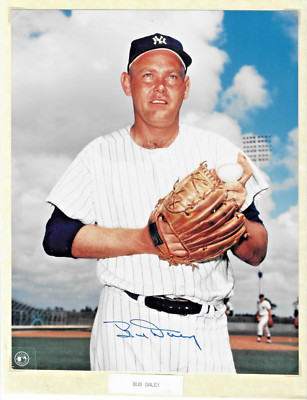 Bud Daley New York Yankees Autographed Signed Vintage 8x10 photo | eBay