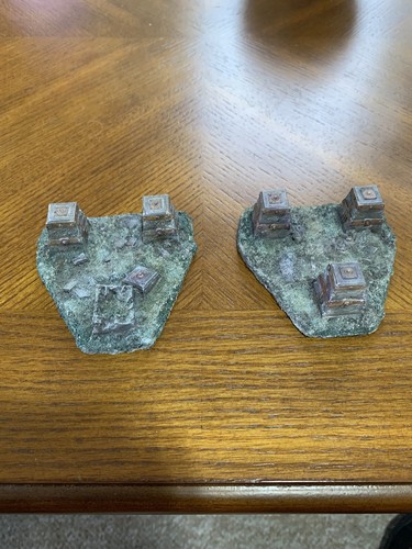 Warhammer 40K Forge World Dragons Teeth Tank Traps OOP Well Painted And ...