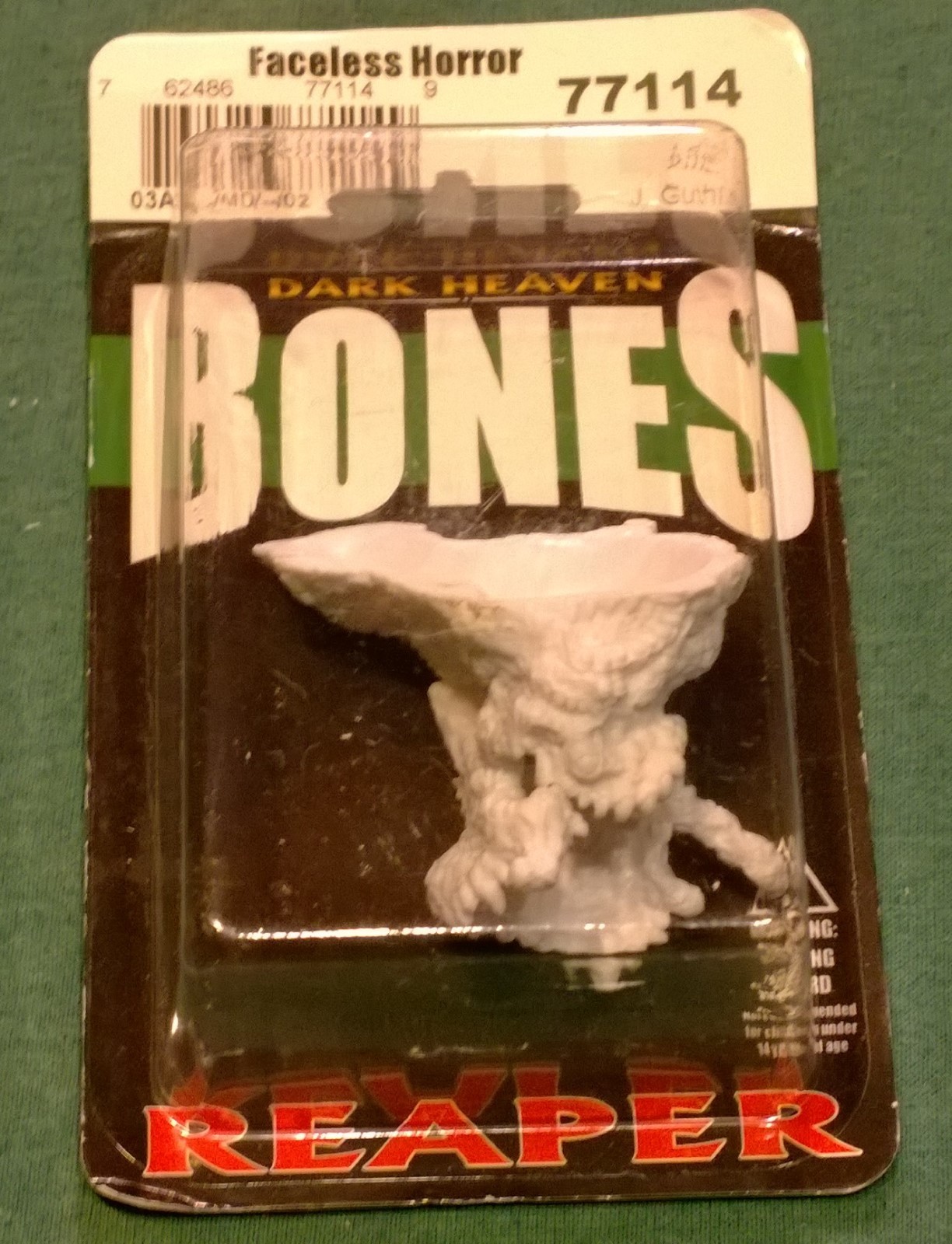 Faceless Horror 77114 Dark Heaven Bones Reaper Miniatures D&D NIB | eBay