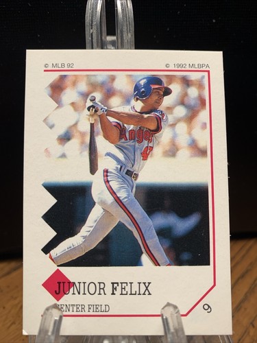 1992 Panini Stickers Baseball Card #9 Junior Felix | eBay