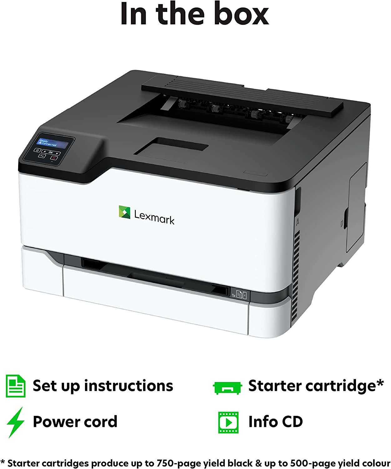 Lexmark C3326Dw Wireless Color Laser Printer | eBay Australia