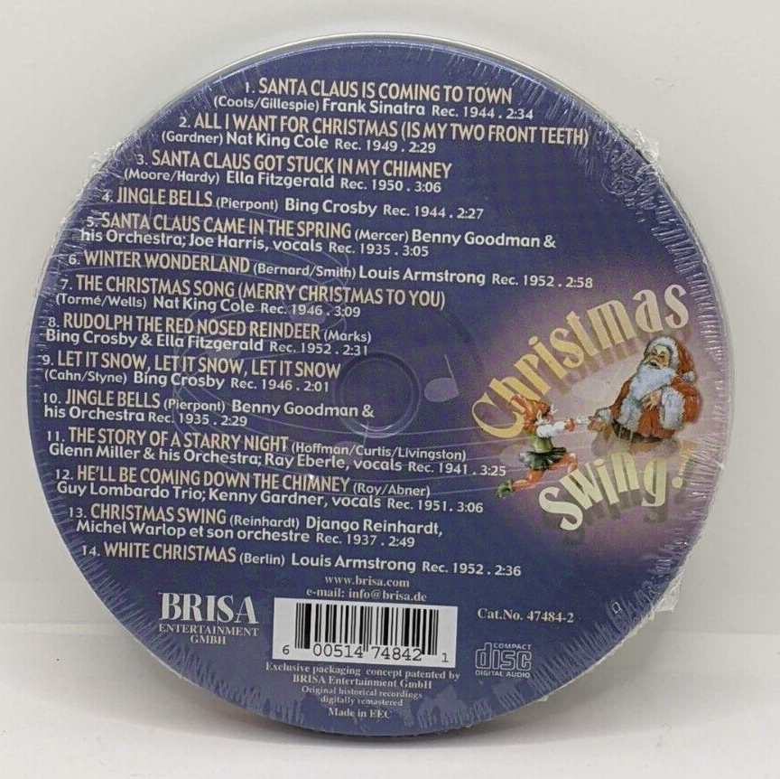 Christmas Swing - (Christmas Music CD, Swing and Jazz Holiday Song ...