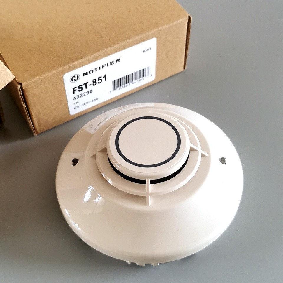 NOTIFIER FST-851 HEAT DETECTOR FST 851 FAST SHIPPING *NEW* | eBay
