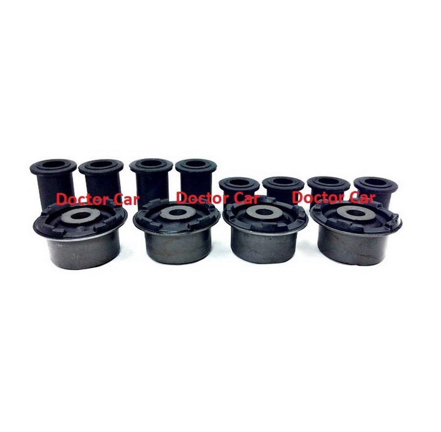 12 Leaf Spring Shackle Bushing Kit For 2012-2018 Ford Ranger T6 2WD 4WD ...