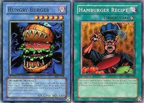 Hungry Burger MRL Fusion: with Hamburger Recipe ENGLISH YUGIOH 2 -cards ...