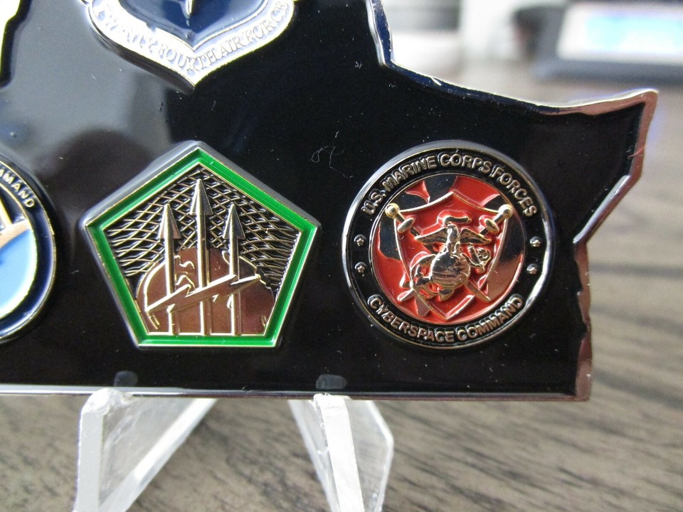 Reaper Watcher CYBERCOM USN USAF CYBER Challenge Coin | eBay