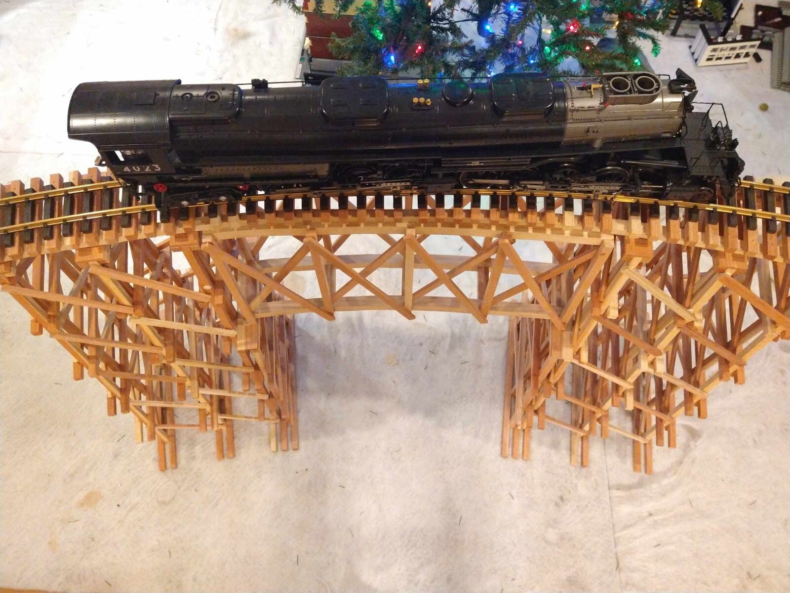 G Scale R5 Model Garden Trestle Custom 30" x 4' KIT Use With LGB Lionel ...