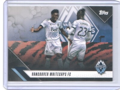 2019 Topps MLS #199 Vancouver Whitecaps FC Alphonso Davies qty - Flat S ...