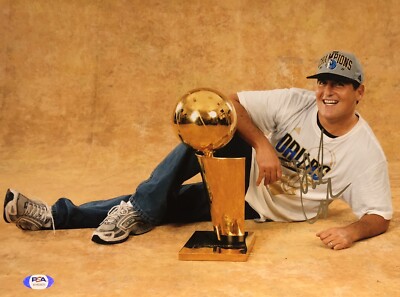 Mark Cuban Signed Autographed Dallas Mavericks 11x14 Photo Shark Tank ...