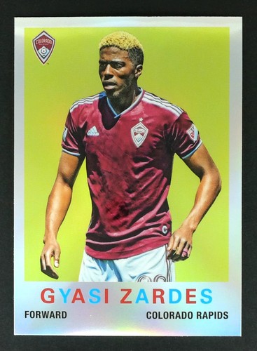 2022 Topps Chrome MLS Gyasi Zardes #59T-13 SOCCER CARD Colorado1959 ...