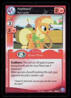 Applejack Earth Pony 23 My Little Pony 2013 Trading Card TC | eBay