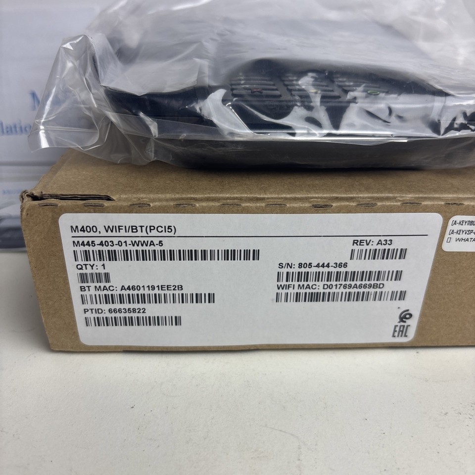 Verifone M400 WIFI/BT Credit Card / Debit Card CC Payment Terminal ...