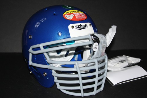 Schutt ADULT Football Helmet 2013 DNA PRO Metallic Royal New Game W/ or ...