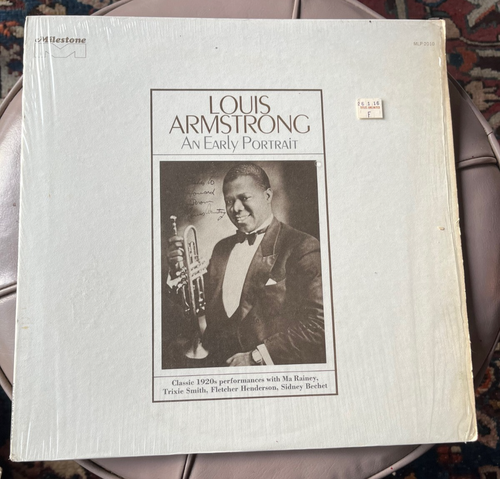 Louis Armstrong-An Early Portrait-1969 Milestone LP-MLP 2010-In Shrink ...