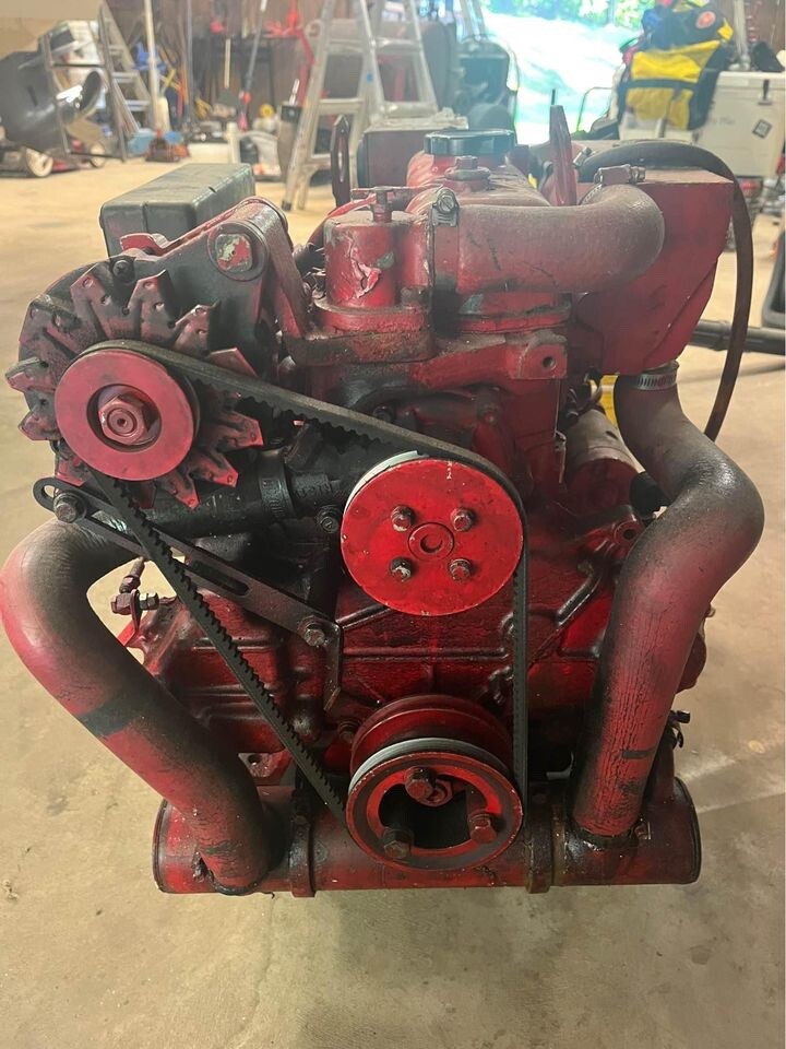 Westerbeke 11 BTD , 11 kW Marine Diesel Generator 60 Hz 120/240v 1800 ...