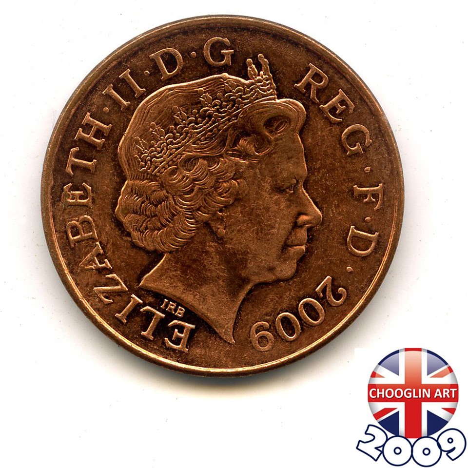 A BRITISH 2009 ELIZABETH II TWO PENCE 2p coin, 17 Years Old! | eBay