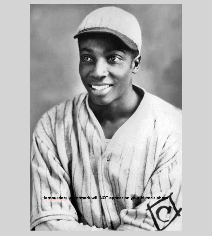 Negro League Cool Papa Bell PHOTO St Louis Stars Black Baseball Player ...