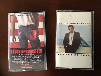 Bruce Springsteen Cassette Tapes Tunnel of Love, USA | eBay