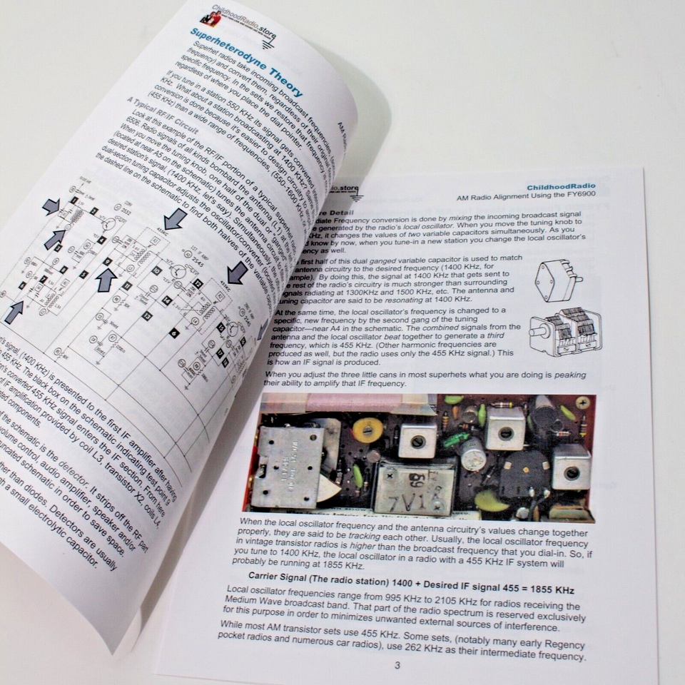 FY6900 Accessory Bundle for Radio Alignment (RF Coupler, Instructions ...