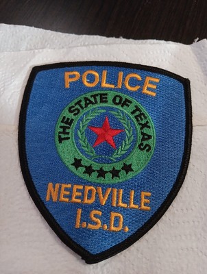 Needville Texas Independent School District Police Patch | eBay