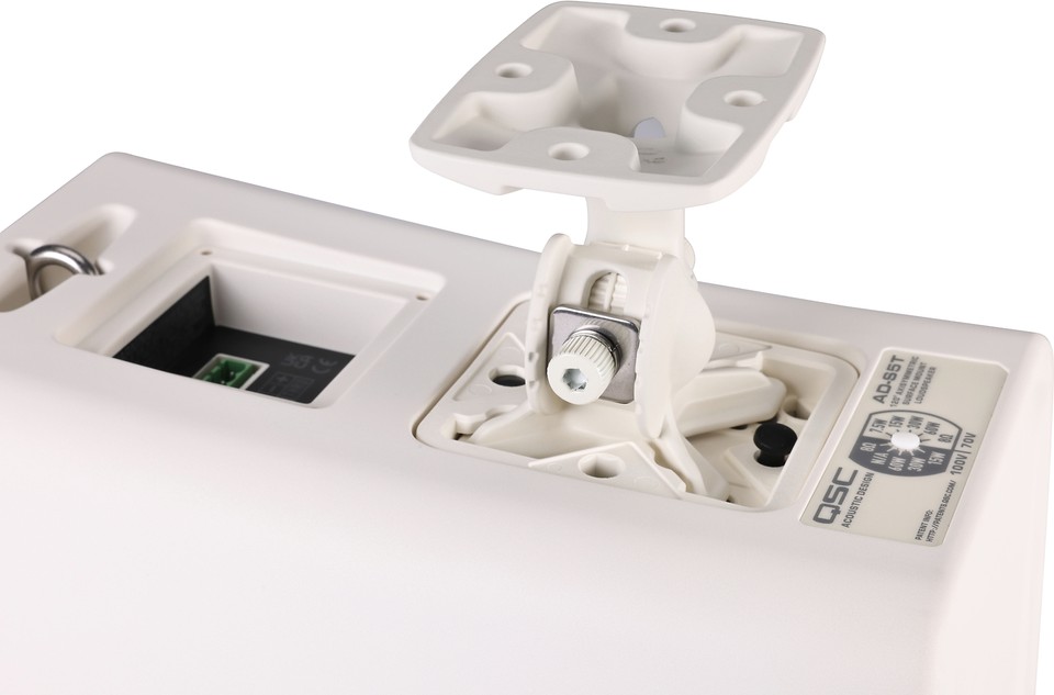 QSC ADS5T 5.25" Two-Way Speaker 70 Volt White Pair | eBay