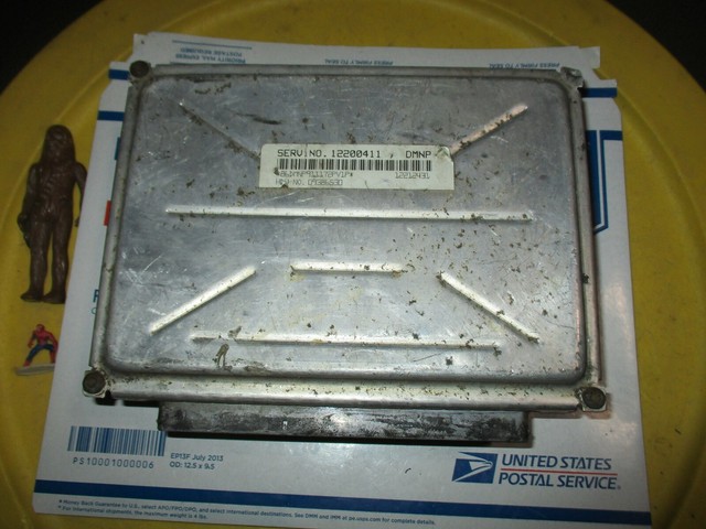 01 2001 02 2002 CHEVROLET SILVERADO ENGINE COMPUTER ECU ECM 12200411 ...