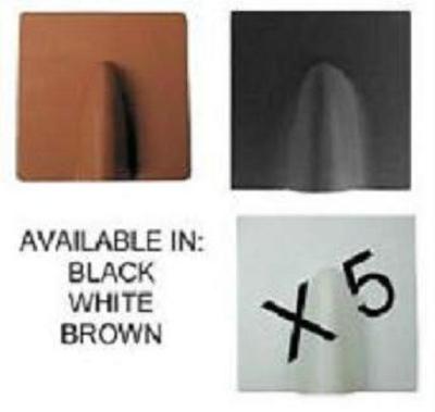 BRICK BURST BLAST COVER PLATE x 5 BLACK BROWN WHITE CABLE WALL ENTRY ...