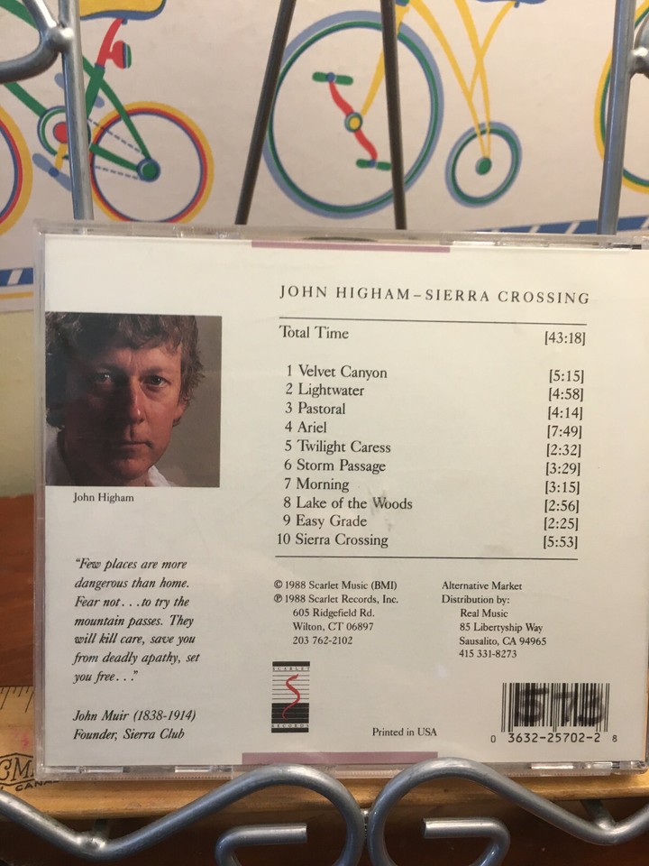 John Higham - Sierra Crossing (CD, 1988, Scarlet) 36322570228 | eBay