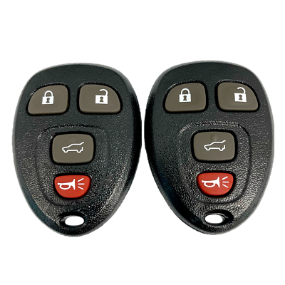 2 New Replacement Keyless Remote Key Fobs 4 Button OUC60270 OUC60221 ...