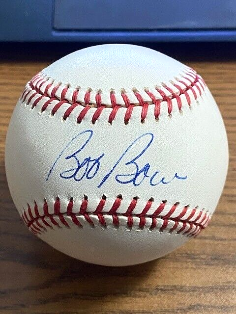BOB BOONE 2 SIGNED AUTOGRAPHED ONL BASEBALL! Phillies! | eBay