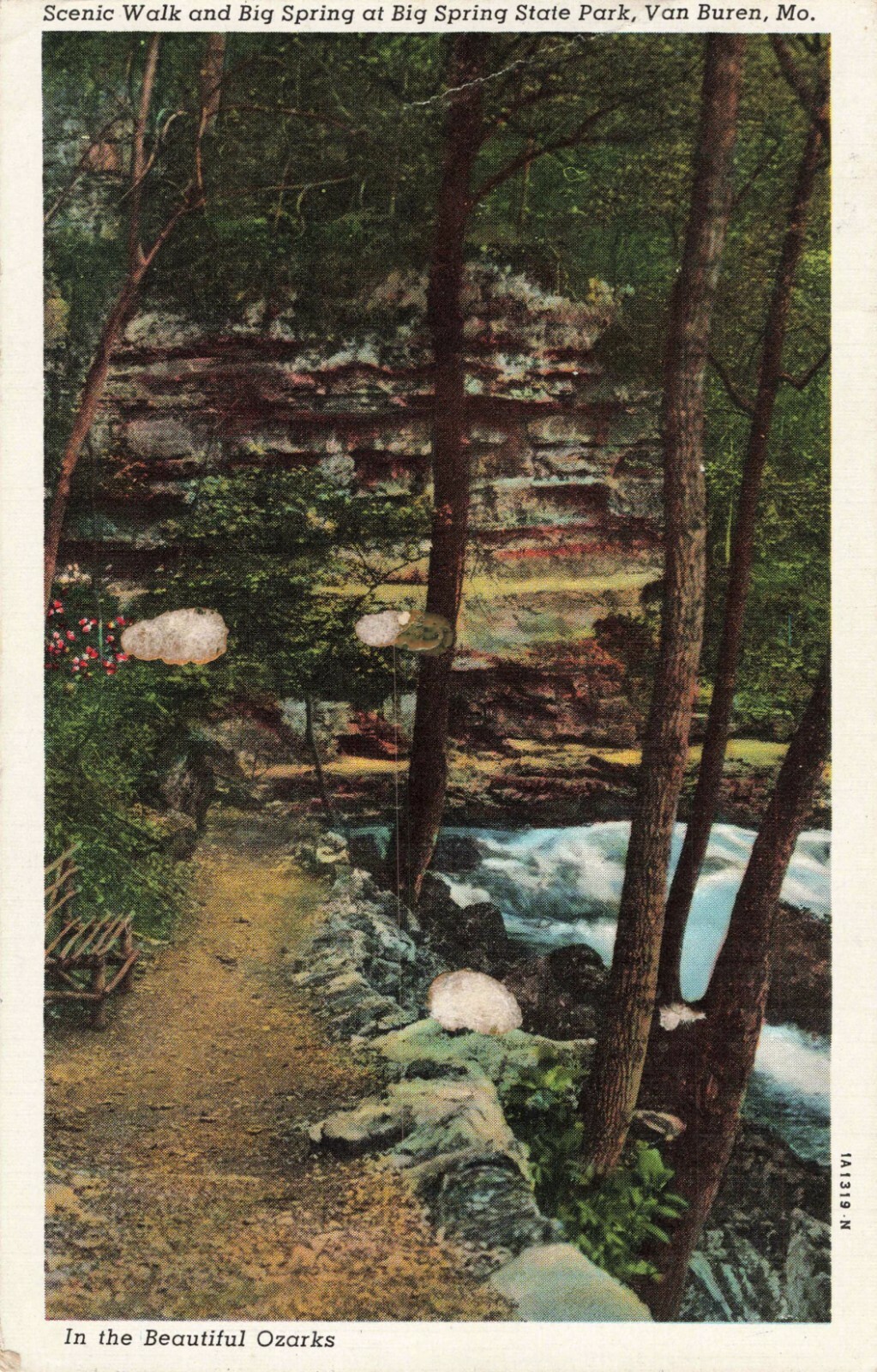 Postcard Big Spring State Park Van Buren Missouri | eBay